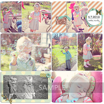 Digital Scrapbooking Kits | Hoppy Spring-(MSG) | Family, Girls ...