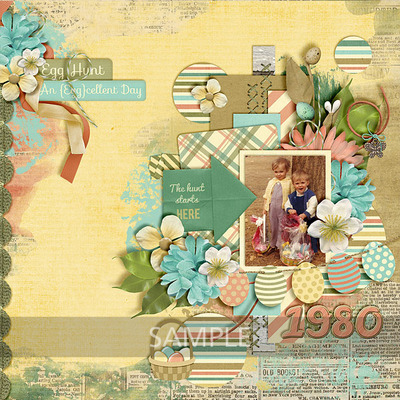 Digital Scrapbooking Kits | Hoppy Spring-(MSG) | Family, Girls ...