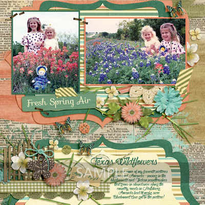 Digital Scrapbooking Kits | Hoppy Spring-(MSG) | Family, Girls ...