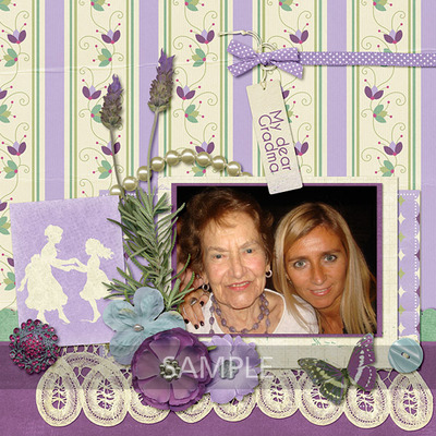 Digital Scrapbooking Kits | Dear Mom-(MSG) | Family, Girls, Heritage ...
