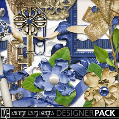 Digital Scrapbooking Kits | Graduation Day-Blue-(Kathryn ...