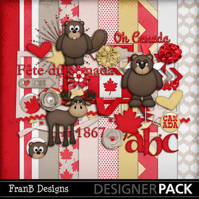 Digital Scrapbooking Kits | Oh Canada-(FranB) | Girls, Kid Fun, Love ...