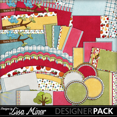 Digital Scrapbooking Kits | Party Pack At the Park-(LisaMM) | Birthdays ...