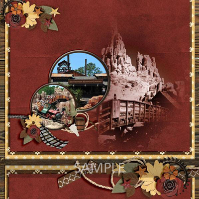 Digital Scrapbooking Kits | Wild Frontier-(MSG) | Entertainment, Family ...