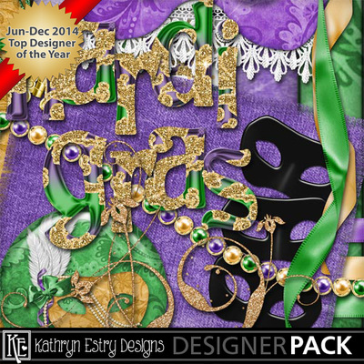 Digital Scrapbooking Kits | Masquerade Mardi Gras Bundle-(Kathryn ...