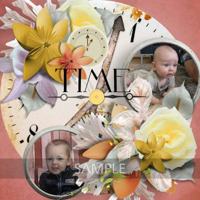 Digital Scrapbooking Kits | Time Flies kit-(HSA) | Decorative, Everyday ...