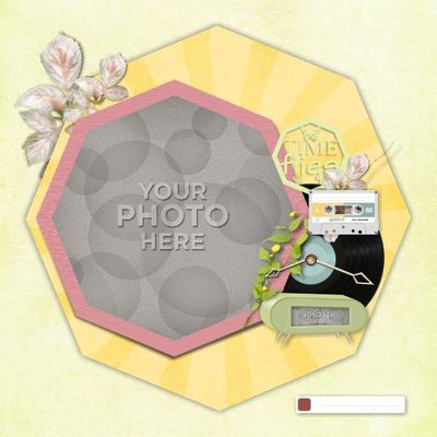 Digital Scrapbooking Kits | Time Flies Templates 2-(HSA) | Decorative ...
