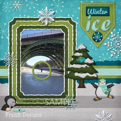 Digital Scrapbooking Kits | Winter Wonderland-(FranB) | Kid Fun ...