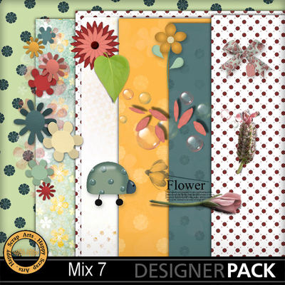 Digital Scrapbooking Kits | Mix 7-(HSA) | Decorative, Everyday | MyMemories