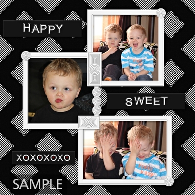 Digital Scrapbooking Kits | Techno Cluster Frames-(LLLCrtn) | Babies ...