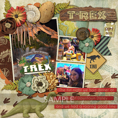 Digital Scrapbooking Kits | Prehistoric World-(MSG) | Boys ...
