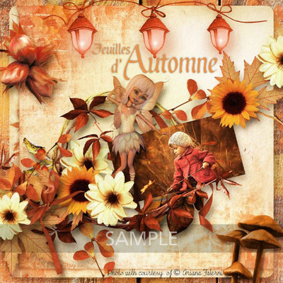 Digital Scrapbooking Kits | Couleurs d'automne-(PScrap) | Nature ...
