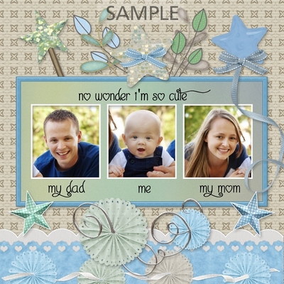 Digital Scrapbooking Kits | Special Baby Boy Frames-(LLLCrtn) | Babies ...
