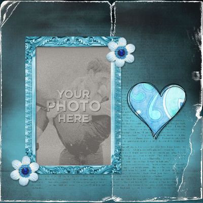 Digital Scrapbooking Kits | Crazy Love Template 1-(aniaw ...