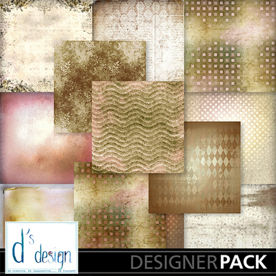 Digital Scrapbooking Kits | Douce Heloise Kit-(doudou) | Decorative ...
