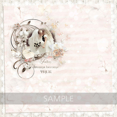 Digital Scrapbooking Kits | Yes I Do Wedding Kit-(doudou ...