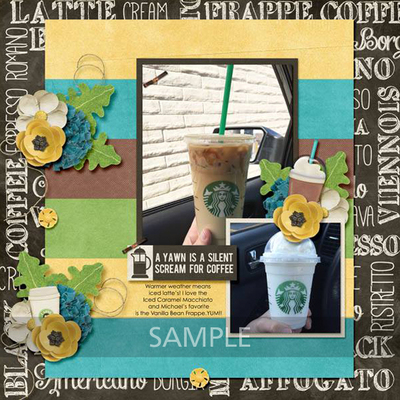 Digital Scrapbooking Kits | Whole Latte Love-(MSG) | Entertainment ...