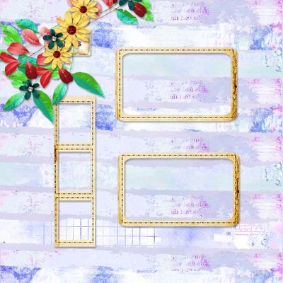 Digital Scrapbooking Kits | Pretty Template-(aniaw) | Love, Memories ...