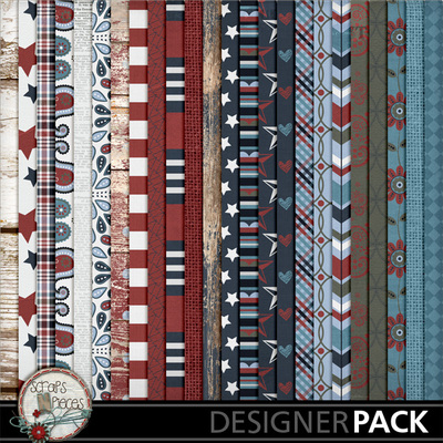 Digital Scrapbooking Kits | We The People-(SNP) | Holidays - July 4th ...
