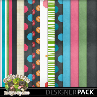 Digital Scrapbooking Kits | ABCs & 123s-(MMDCS) | School | MyMemories