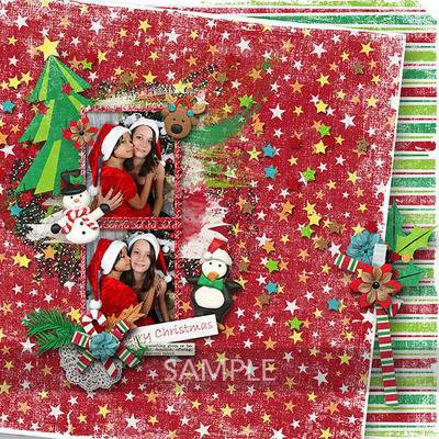 Digital Scrapbooking Kits | Merry Christmas Full kit-(Yascrap ...