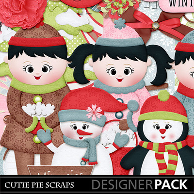 Digital Scrapbooking Kits | Witer Kit ''Snow Buddies''-(Arshia0 ...