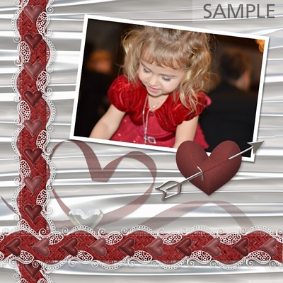 Digital Scrapbooking Kits | Heart Borders-(LLLCrtn) | Decorative ...