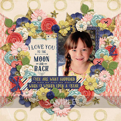 Digital Scrapbooking Kits | Over The Moon-(MSG) | Family, Holidays ...