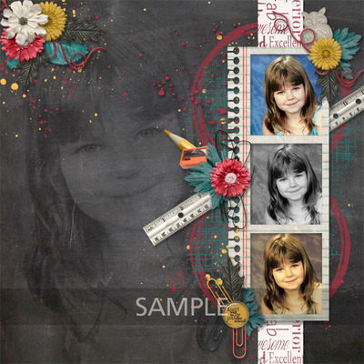 Digital Scrapbooking Kits | Back to school-(Yascrap) | School, School ...