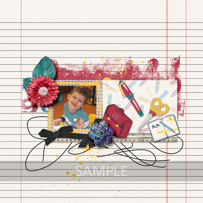 Digital Scrapbooking Kits | Back to school-(Yascrap) | School, School ...