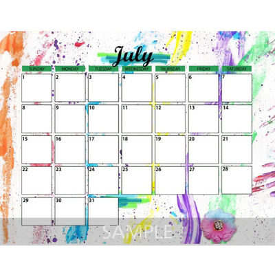 Digital Scrapbooking Kits | 11x8_5 Calendar 2018-(aniaw) | Calendars ...