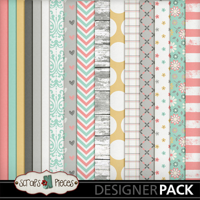 Digital Scrapbooking Kits | Fresh as Springtime-(SNP) | Everyday ...