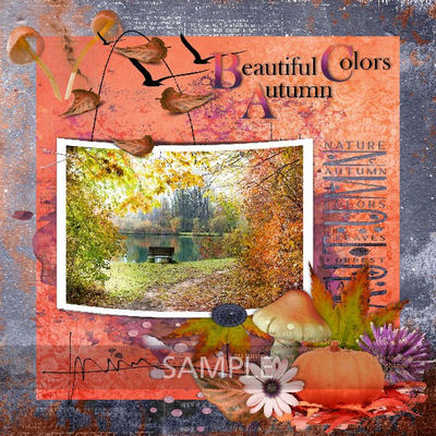 Digital Scrapbooking Kits | The Magic of Fall Bundle-(HSA) | Decorative ...