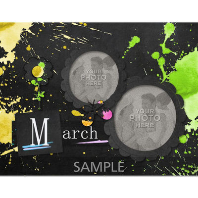 Digital Scrapbooking Kits | 2019Painted Calendar-(aniaw) | Calendars ...