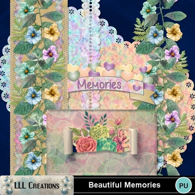 Digital Scrapbooking Kits | Beautiful Memories-(LLLCrtn) | Babies ...