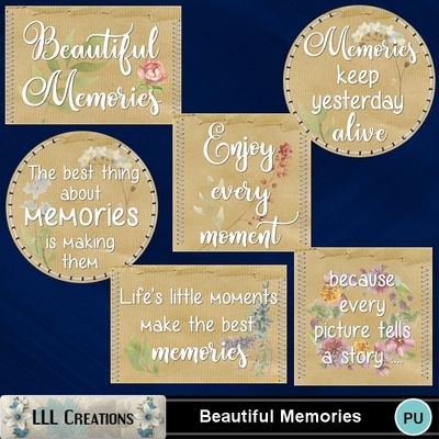 Digital Scrapbooking Kits | Beautiful Memories-(LLLCrtn) | Babies ...