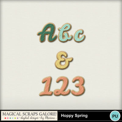 Digital Scrapbooking Kits | Hoppy Spring-(MSG) | Family, Girls ...
