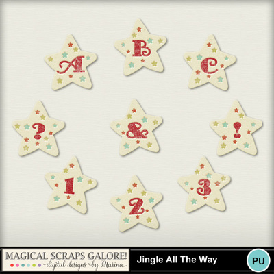 Digital Scrapbooking Kits | Jingle All The Way-(MSG) | Celebrations ...