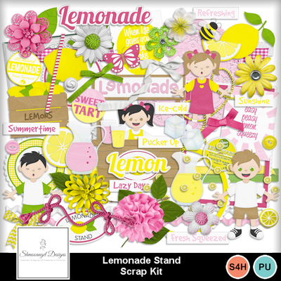 Digital Scrapbooking Kits | Lemonade Stand-(Shmoang) | Food - Recipes ...