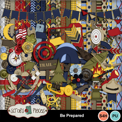 Digital Scrapbooking Kits | Be Prepared-Boys and Cubs-(SNP) | Boys ...