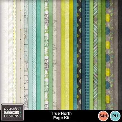 Digital Scrapbooking Kits | True North Collection-(aimeeh) | Everyday ...