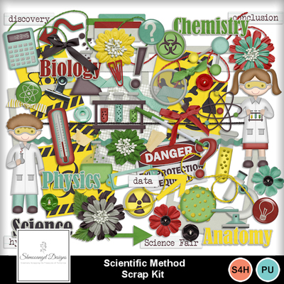 Digital Scrapbooking Kits | Scientific Method-(Shmoang) | Kid Fun ...