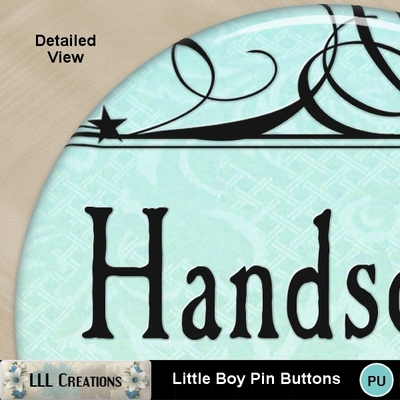 Digital Scrapbooking Kits | Little Boy Pin Buttons-(LLLCrtn) | Babies ...