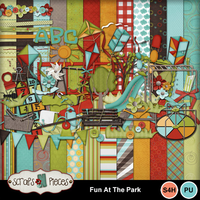Digital Scrapbooking Kits | Fun At The Park-(SNP) | Everyday | MyMemories