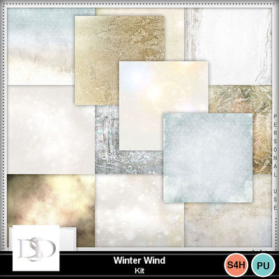 Digital Scrapbooking Kits | Winter Wind Overlays-(doudou) | Decorative ...