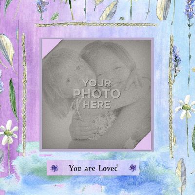Digital Scrapbooking Kits | Lavender Photobook 12x12-(aniaw) | Everyday ...