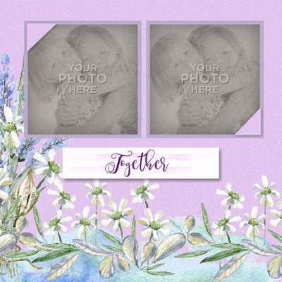 Digital Scrapbooking Kits | Lavender Photobook 12x12-(aniaw) | Everyday ...