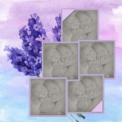 Digital Scrapbooking Kits | Lavender Photobook 12x12-(aniaw) | Everyday ...