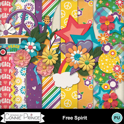 Digital Scrapbooking Kits | Free Spirit-Borders-(cprince ...
