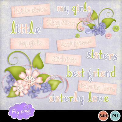 Sister Word Art